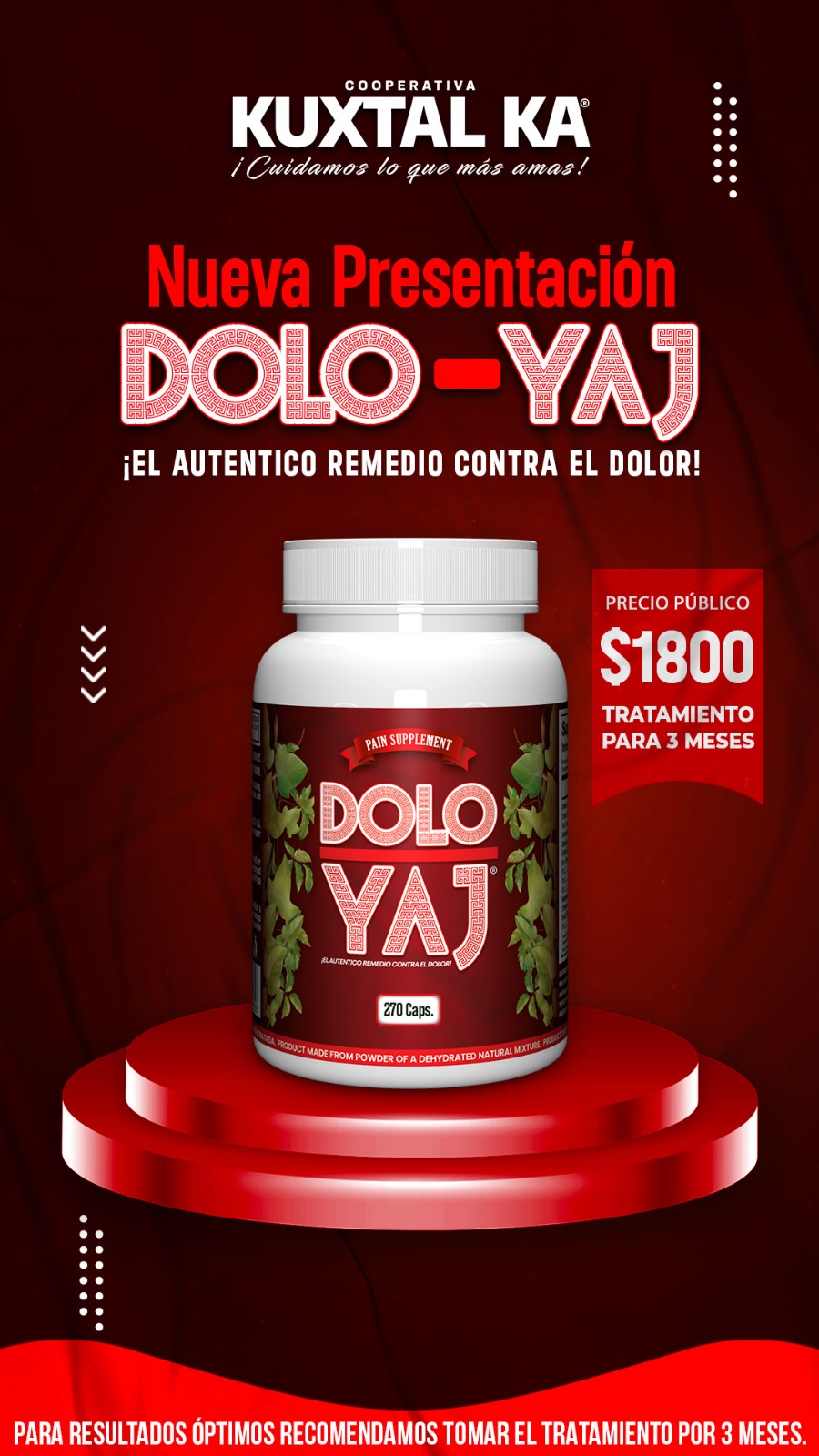 DOLO YAJ 3M | Glucon
